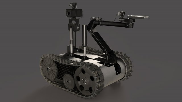 Talon Military Robot 3D Model in Unmanned 3DExport