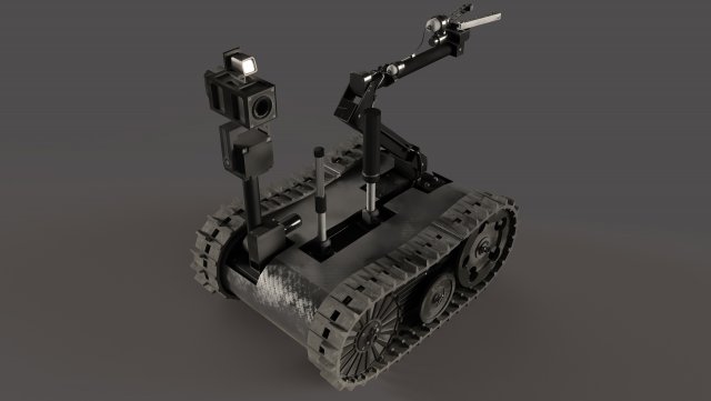 Talon Military Robot 3D Model in Unmanned 3DExport