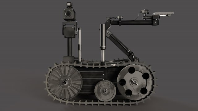 Talon Military Robot 3D Model in Unmanned 3DExport