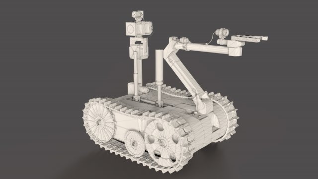 Talon Military Robot 3D Model in Unmanned 3DExport