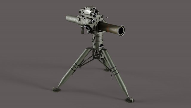 BGM-71 TOW - Missile Launcher 3D Model in Artillery 3DExport