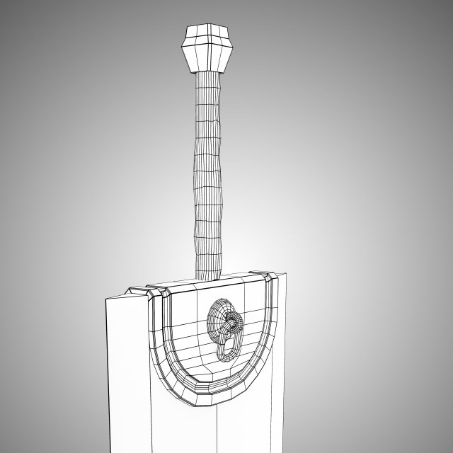 Berserk Guts sword 3D Model in Combat 3DExport