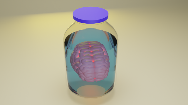 Body parts in a jar Pak 4 models Low-poly 3D Model in Other 3DExport