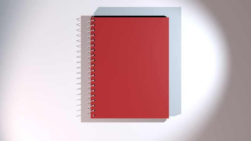 Book - Libreta Free 3D Model in Magazines 3DExport