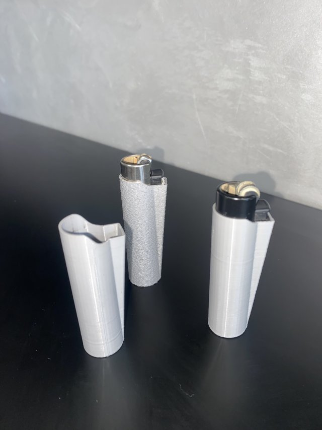 Clipper Lighter Cover 3D Print Model in Mechanical parts 3DExport