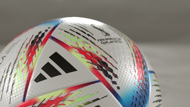 Al Rihla world cup 2022 football 3D Model in Sports Equipment 3DExport