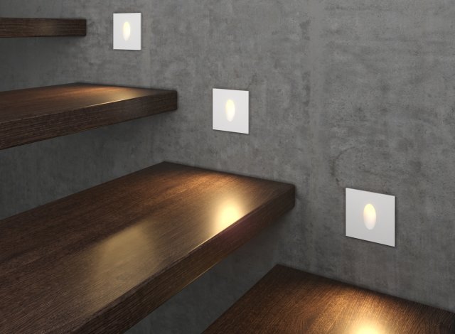 IT-001 Integrator Uno Step Light LED Stair Light Free 3D Model in Wall ...