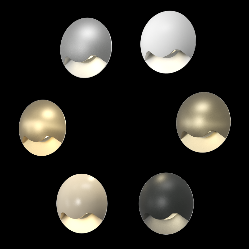 IT-032 Step Light Integrator LED Stair Light Free 3D Model in Wall ...