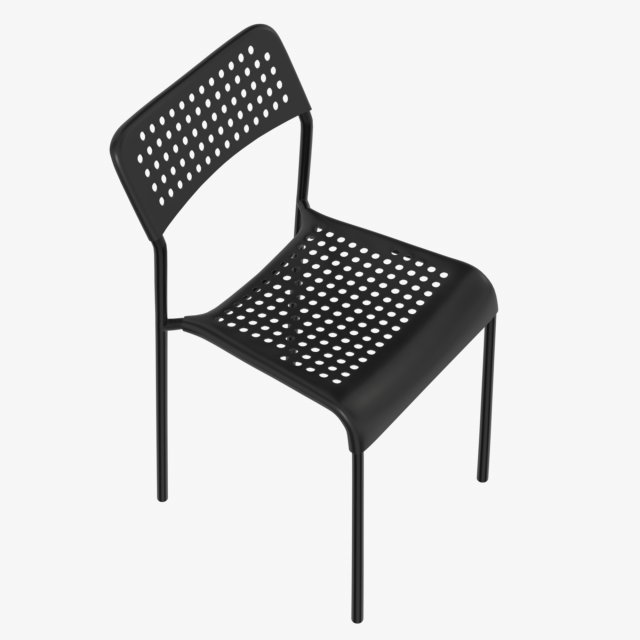 Ikea adde chair 3D Model in Chair 3DExport