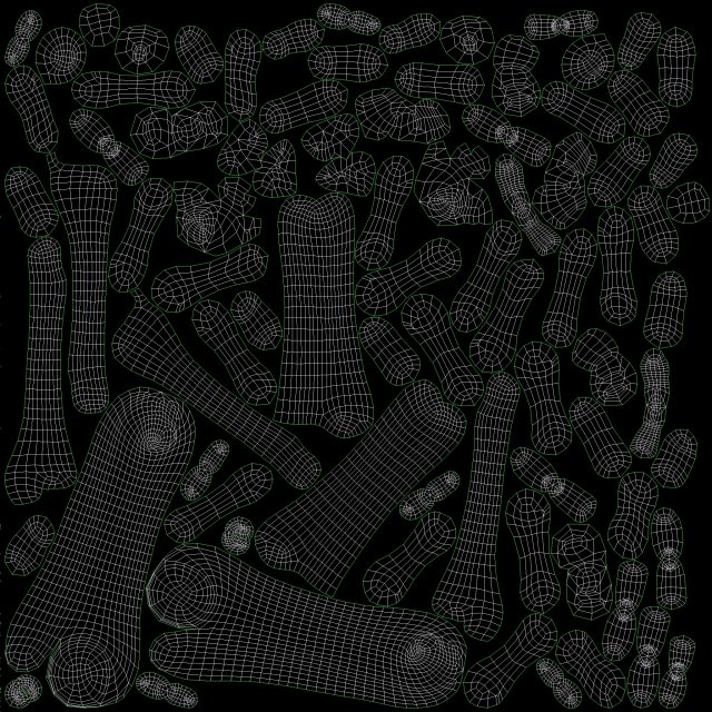 Skeleton Cartoon Scary 3D Model in Cartoon 3DExport