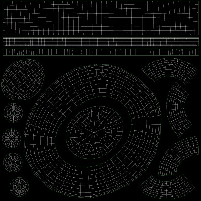 Skeleton Cartoon Scary 3D Model in Cartoon 3DExport