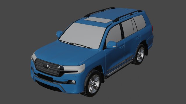 Toyota Land Cruiser 3D Model in Classic Cars 3DExport