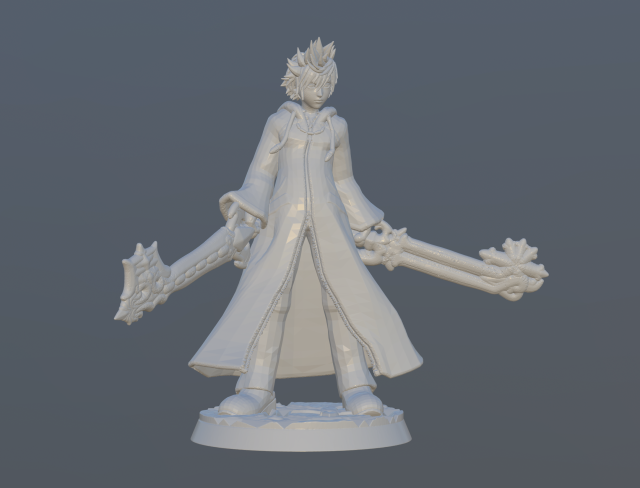 Kingdom Hearts Pack - 15 STL figures for 3D printers 3D Print Model in ...
