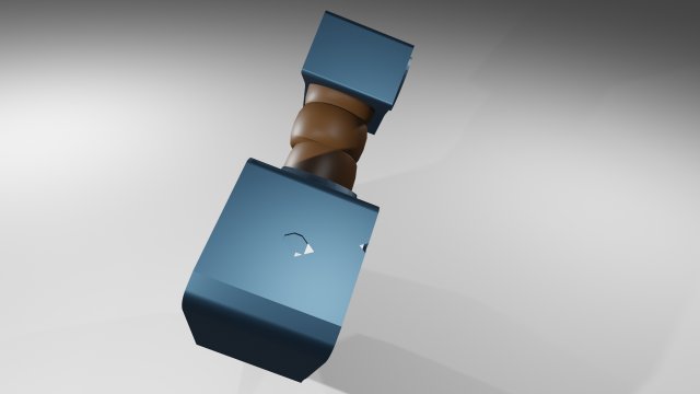 3D war tool model TOR arm gan 3D Model in Game Assets 3DExport