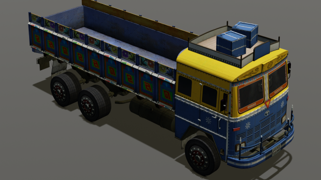 Lorry 3D Model in Heavy Equipment 3DExport