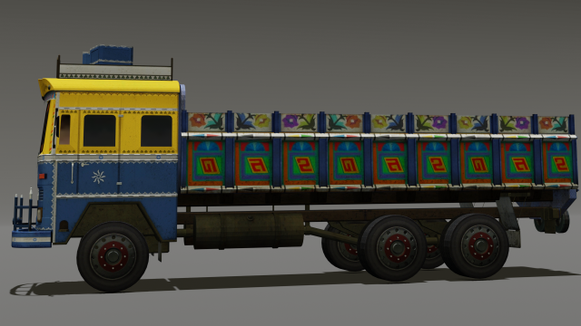 Lorry 3D Model in Heavy Equipment 3DExport