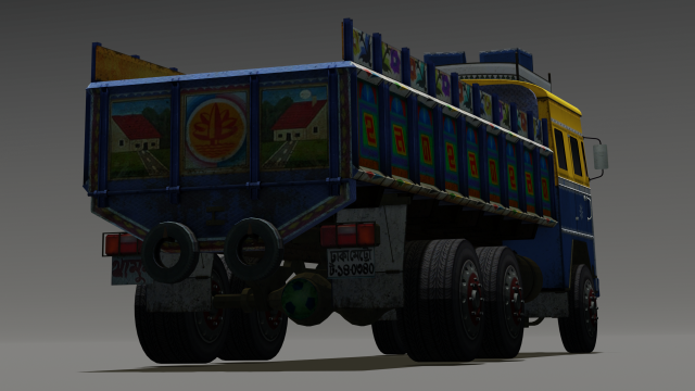 Lorry 3D Model in Heavy Equipment 3DExport