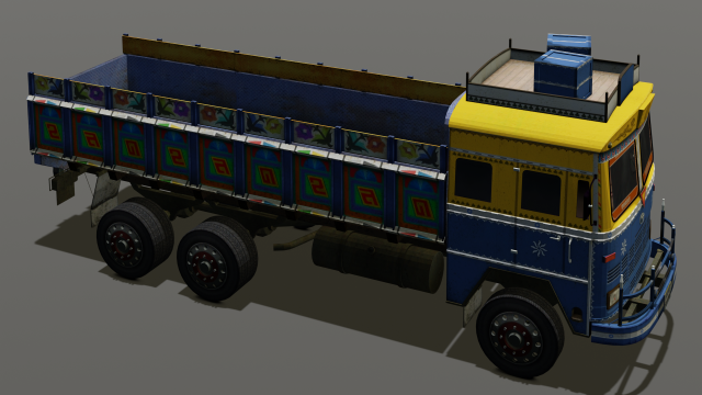 Lorry 3D Model in Heavy Equipment 3DExport