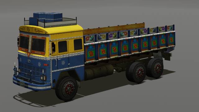 Lorry 3D Model in Heavy Equipment 3DExport
