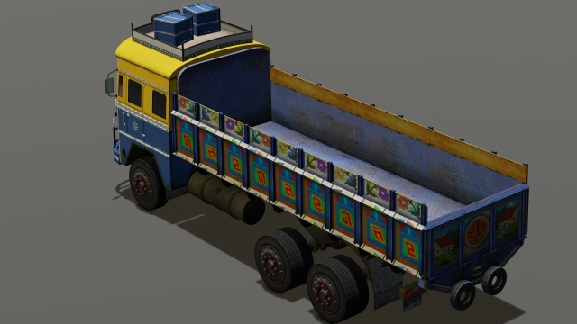 Lorry 3D Model in Heavy Equipment 3DExport