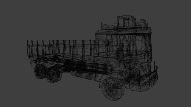 Lorry 3D Model in Heavy Equipment 3DExport
