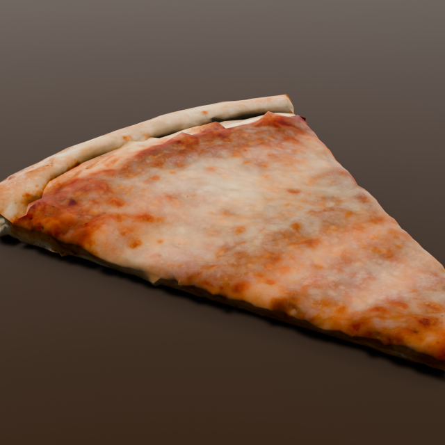 Cheese Pizza 3D Model in Miscellaneous 3DExport