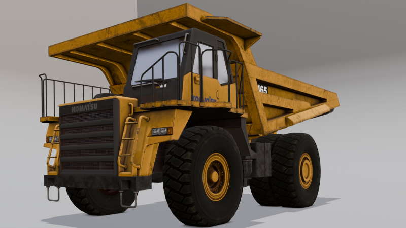 Industrial Machine 3D Model in Machines 3DExport