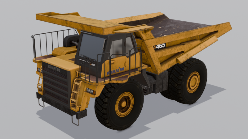 Industrial Machine 3D Model in Machines 3DExport