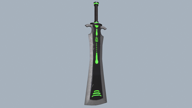 Neon blade 3D Model in Melee 3DExport