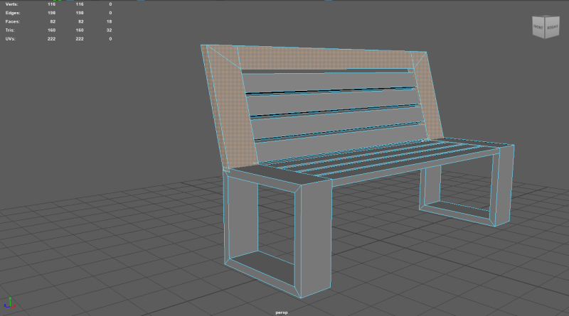 Benches pack 3D Model in Bench 3DExport