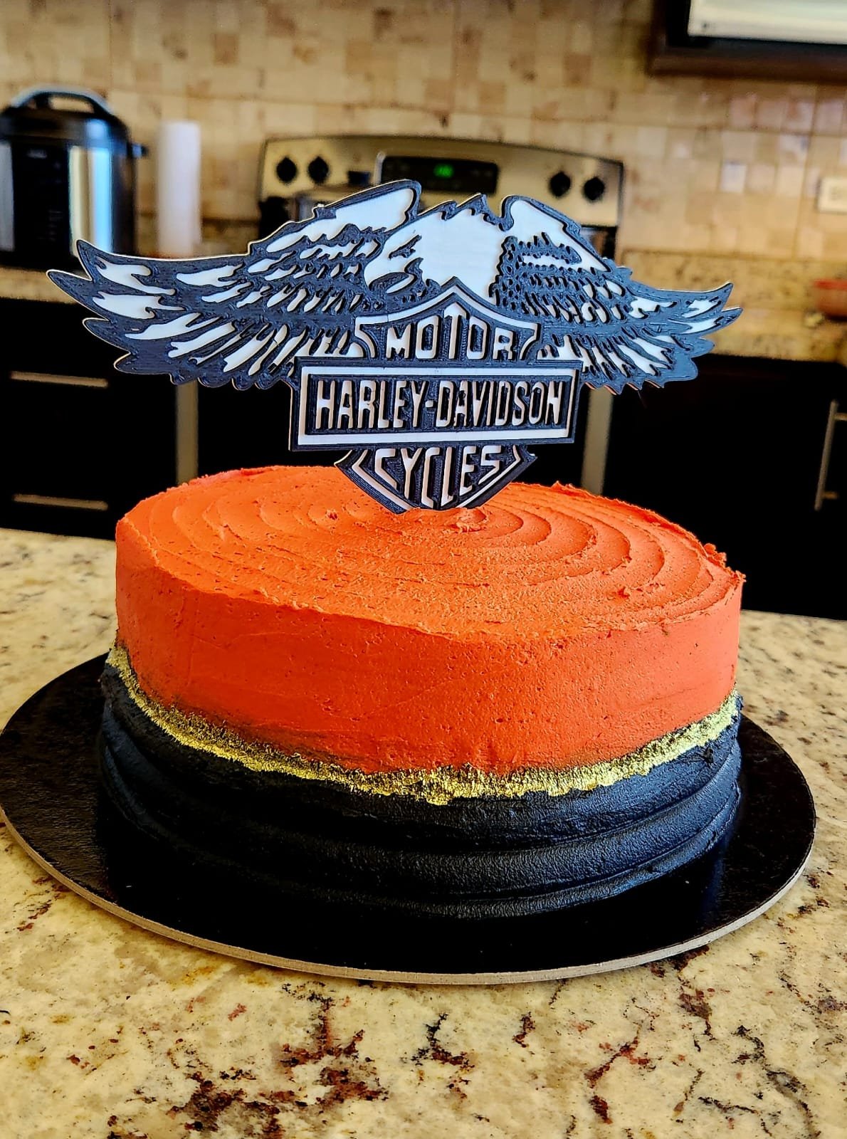 Topper Harley Davidson Eagle 3D Print Model in Decor 3DExport