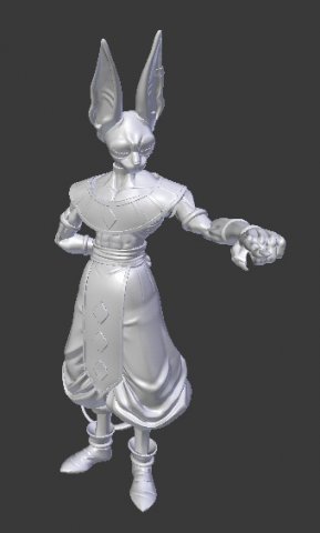 Beerus of Egypt 3D Model in Cartoon 3DExport