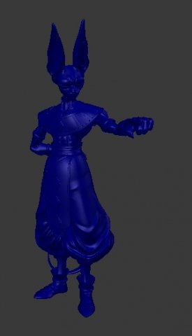 Beerus of Egypt 3D Model in Cartoon 3DExport