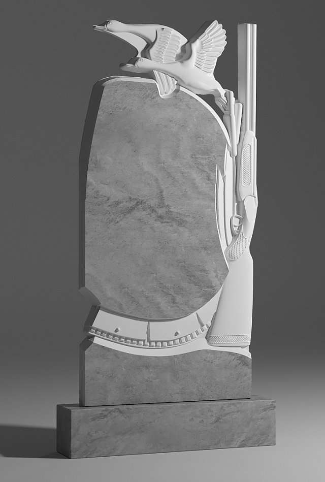 Memorial 3D Model in Other 3DExport