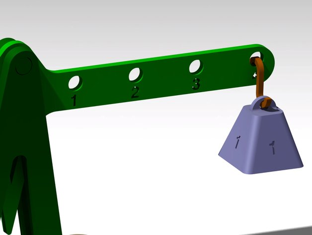 Lever principle and Equilibrium Free 3D Print Model in Engineering 3DExport