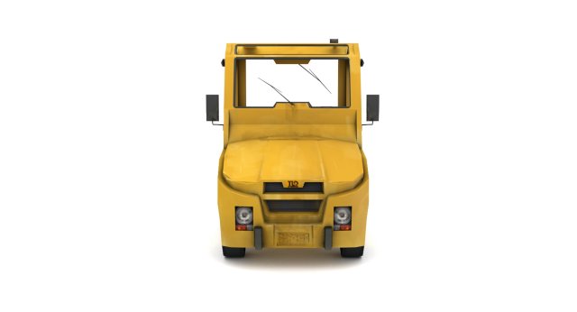 TLD JST-25 Baggage Tractor 3D Model in Heavy Equipment 3DExport
