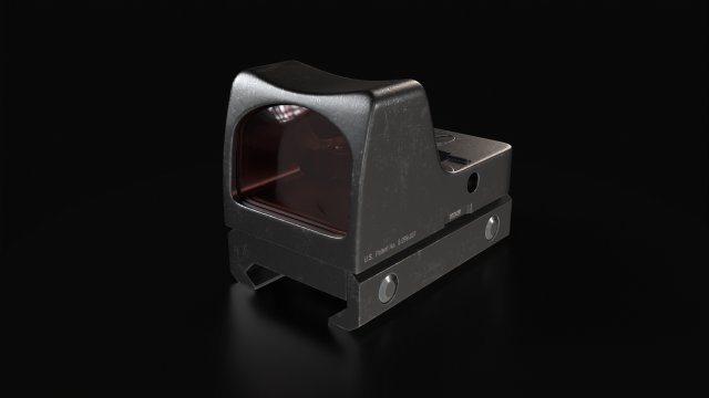 Trijicon RMR Sight 3D Model in Accessories 3DExport