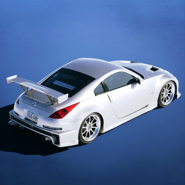 Nissan 350Z Amuse 2005 3D Model in Sport Cars 3DExport