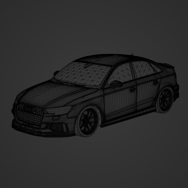 Audi RS3 Sedan 2020 3D Model in Sport Cars 3DExport