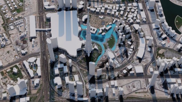 Dubai - United Arab Emirates 3D Model in Cityscapes 3DExport