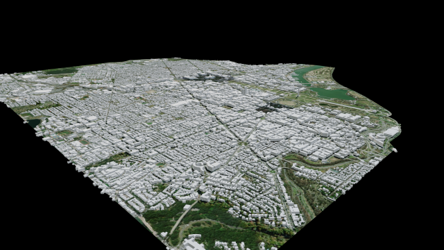 Washington DC - USA 3D Model in Cityscapes 3DExport