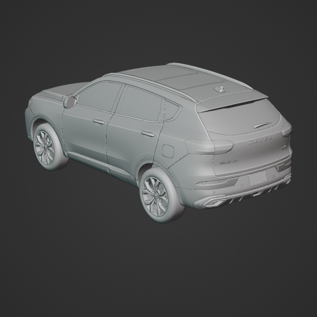 Haval H6 2021 3D Model in SUV 3DExport