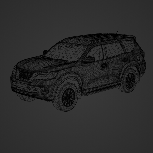 Nissan Terra 2020 3D Model in SUV 3DExport