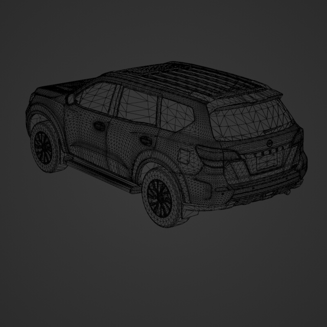 Nissan Terra 2020 3D Model in SUV 3DExport