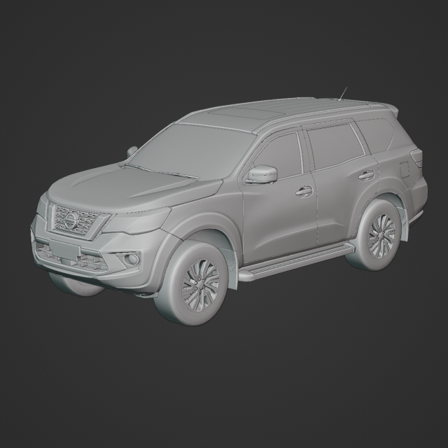 Nissan Terra 2020 3D Model in SUV 3DExport