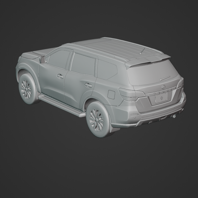 Nissan Terra 2020 3D Model in SUV 3DExport