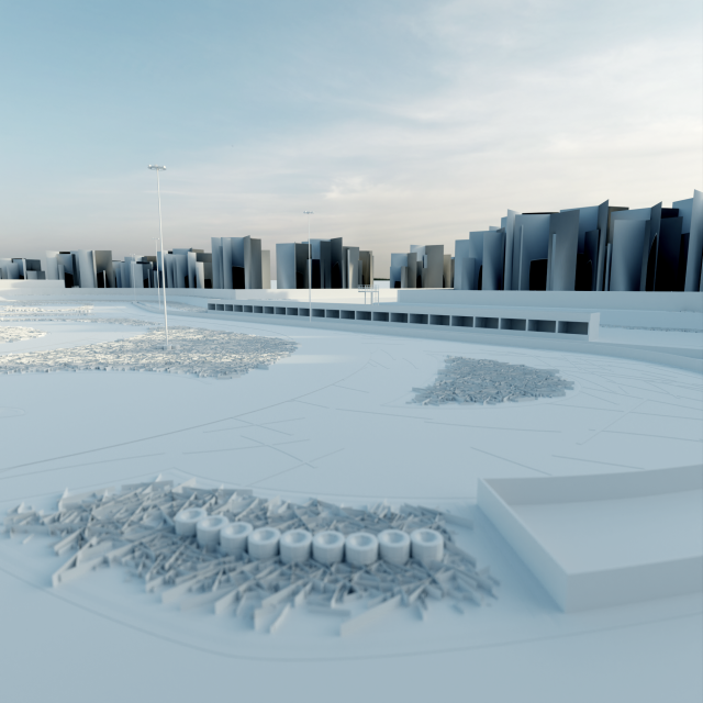 Race Track For Drifting 3D Model in Race Track 3DExport