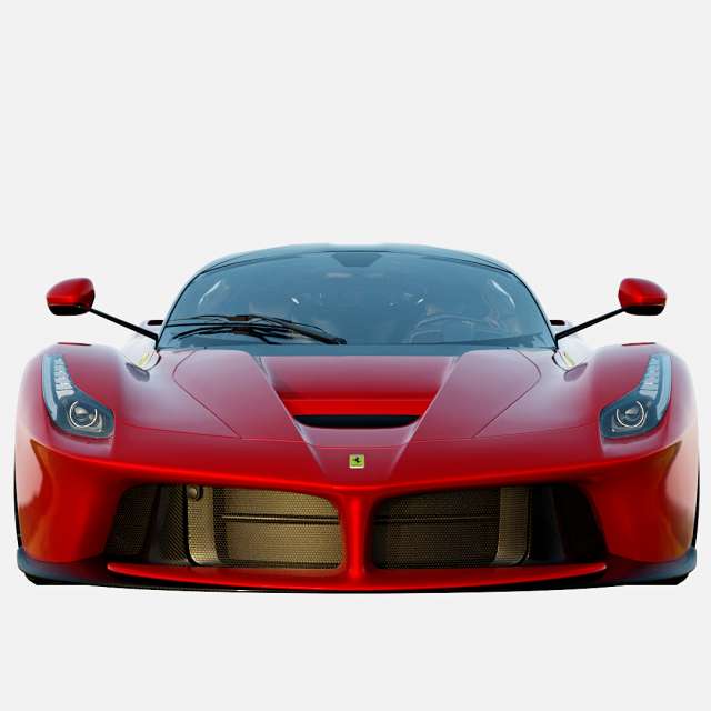 Ferrari LaFerrari 2014 Basic Trim 3Dモデル in スポーツカー 3DExport