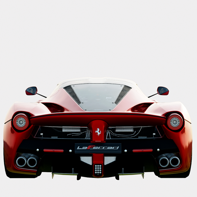Ferrari LaFerrari 2014 Basic Trim 3Dモデル in スポーツカー 3DExport