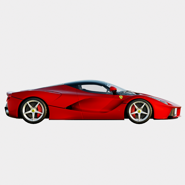 Ferrari LaFerrari 2014 Basic Trim 3Dモデル in スポーツカー 3DExport